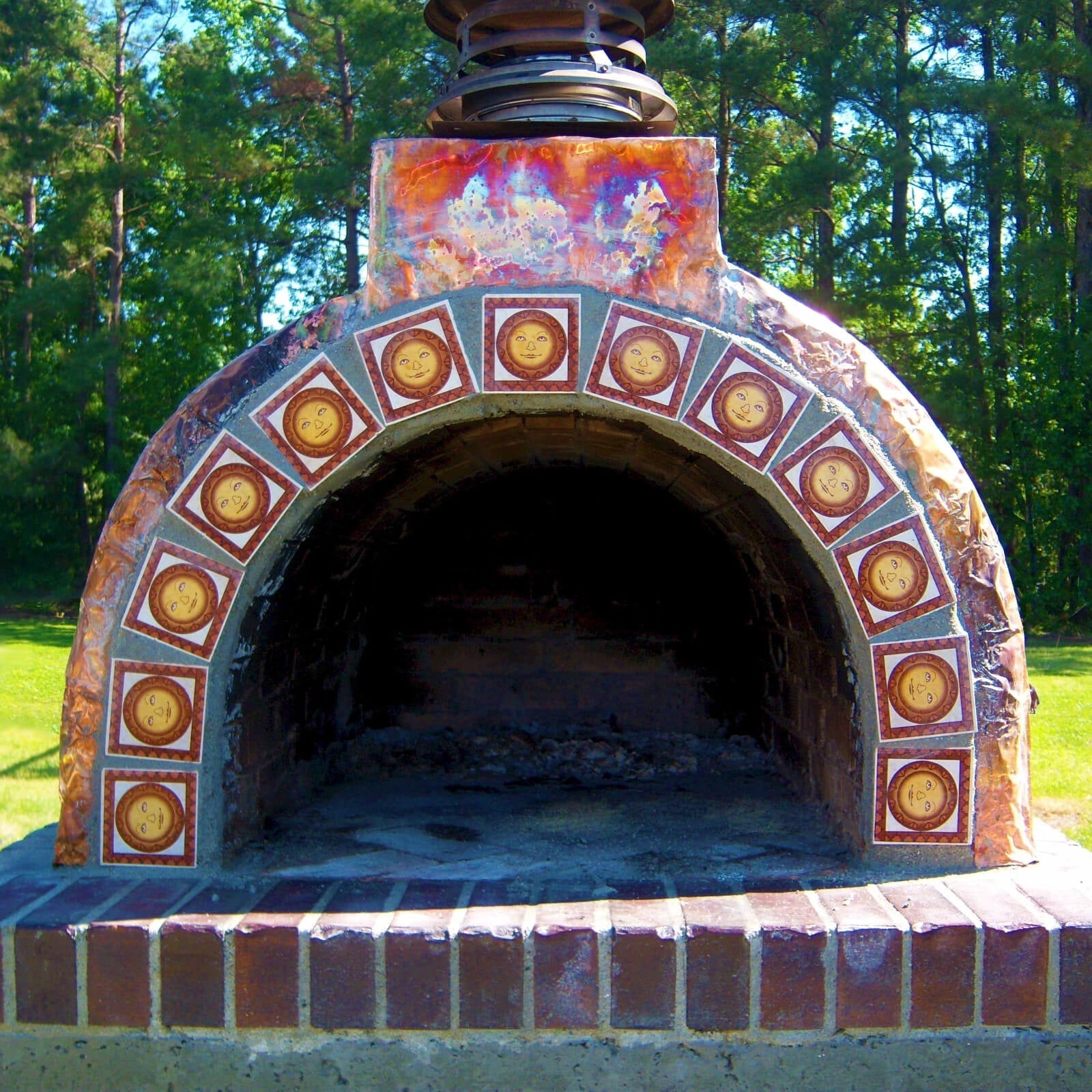 Roman Pizza Oven: The Perfect Blend of Italian Styling and Copper Clad ...