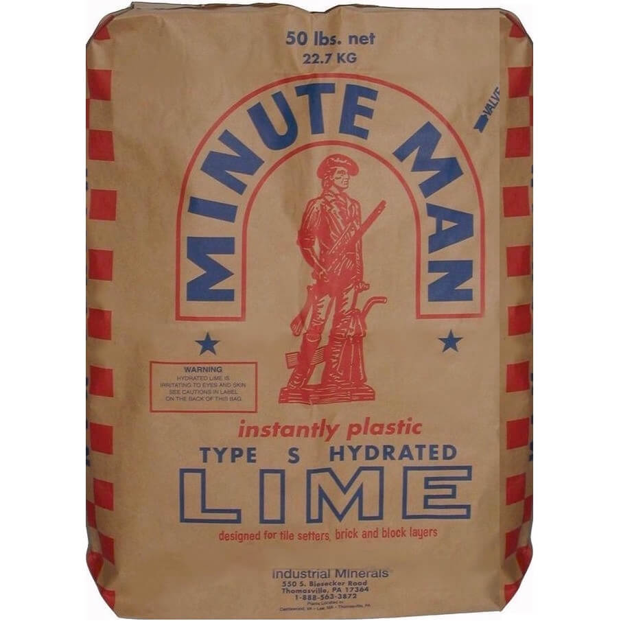 Quicklime | Hydrated Lime - Lime Powder. 50lb Bag of Lime / Type S ...